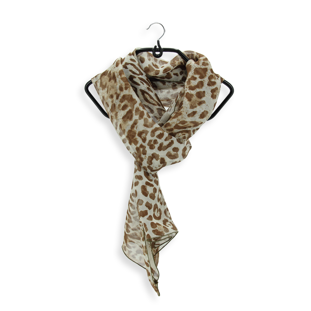 100% silk printed women's scarf in a timeless style | French elegant chic.